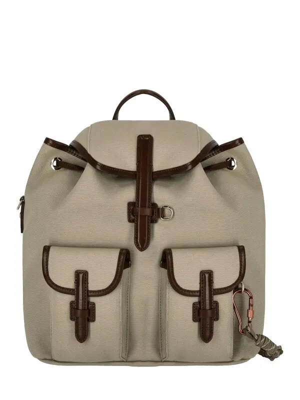 Max Mara Popoli Backpack - Beige
