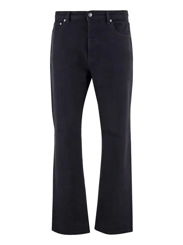 Just Cavalli Stretch Cotton Jeans - Black