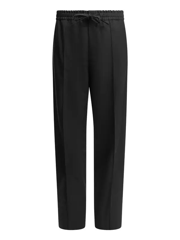Valentino Garavani V Logo Signature' Tailored Pants - Black