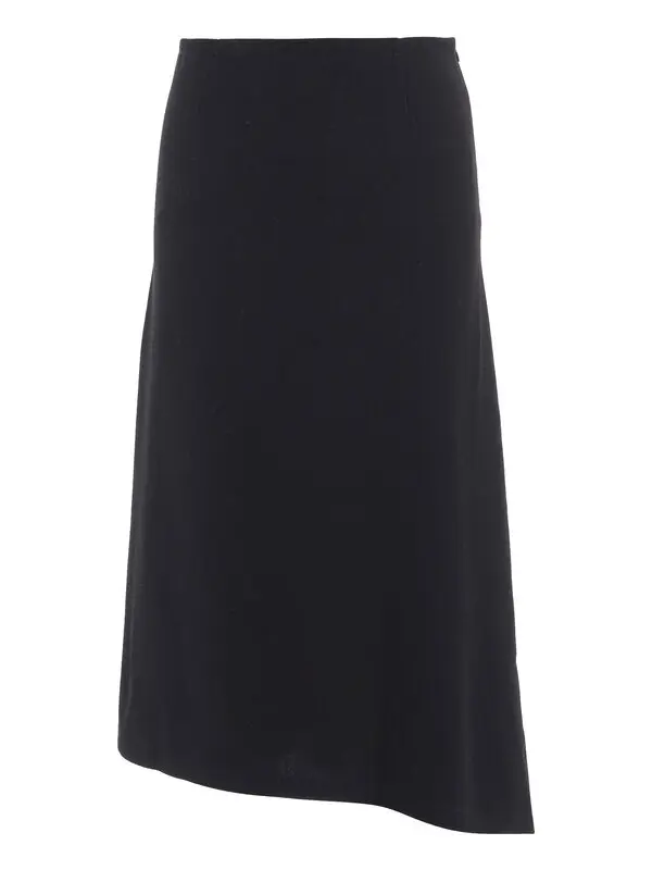 NICCOLO PASQUALETTI Wool Skirt - Black