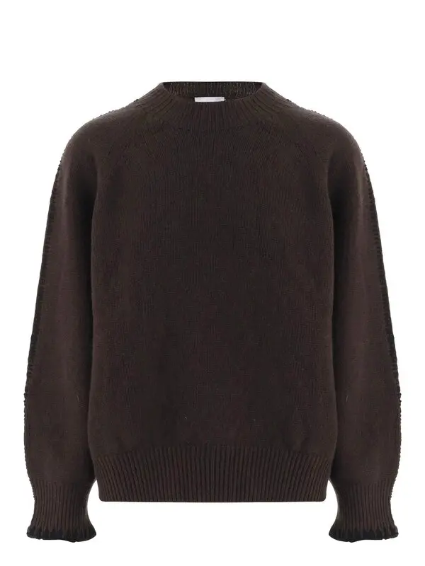 OLIVER LATTUGHI Cashmere Sweater - Brick
