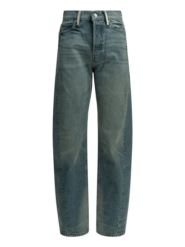 Alexander Wang Wide Leg Jeans - Blue