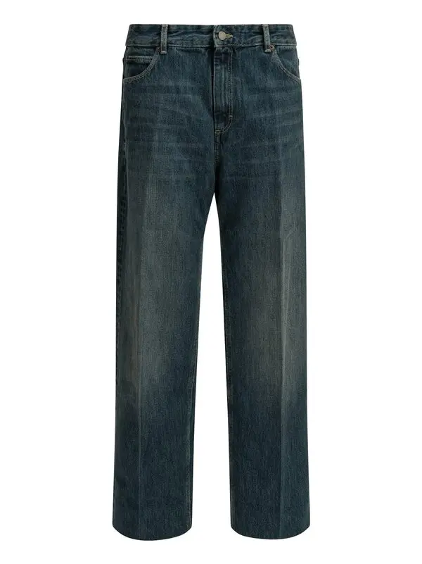 Soeur Jerry' Straight Leg Jeans - Blue