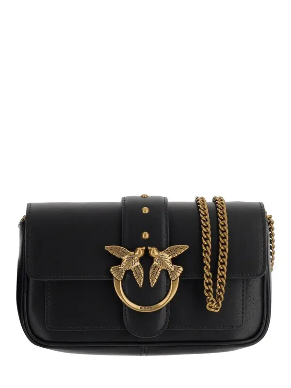Pinko Love One Pocket Bag - Black