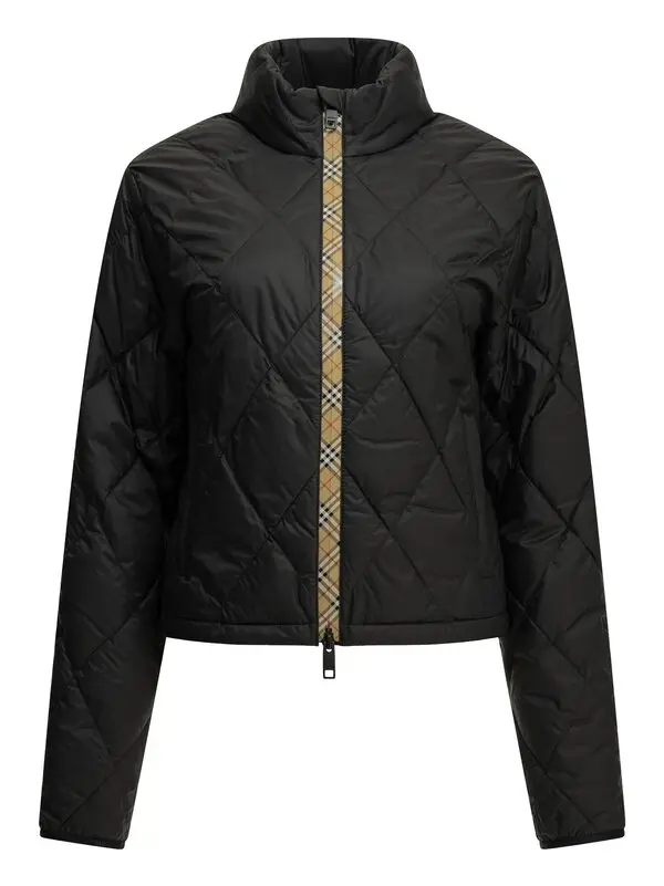 Burberry Bramford' Quilted Jacket - Black