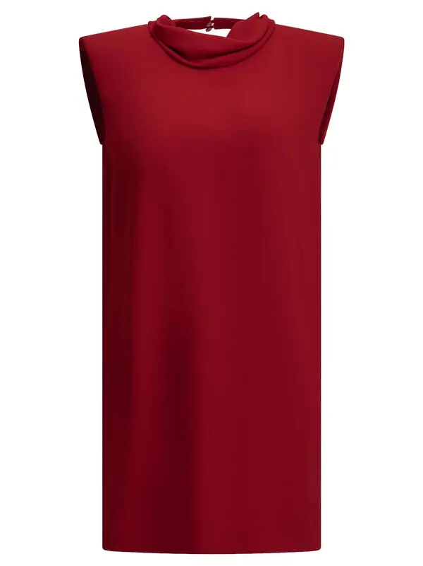 Valentino Garavani Cady Couture' Short Dress - Red