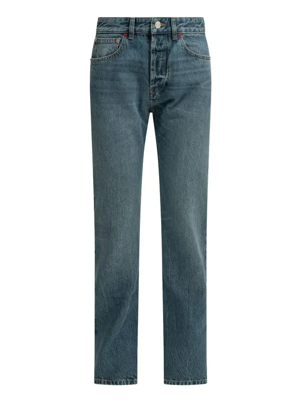 Isabel Marant Étoile Daya' Straight Leg Jeans - Blue