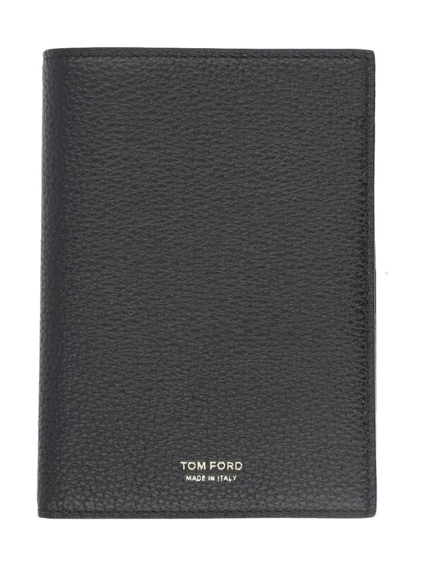 TOM FORD Porta Passaporto In Pelle - Black