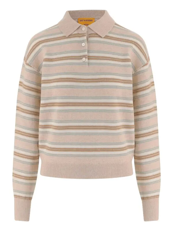 Guest In Residence Striped Cashmere Sweater - Multi