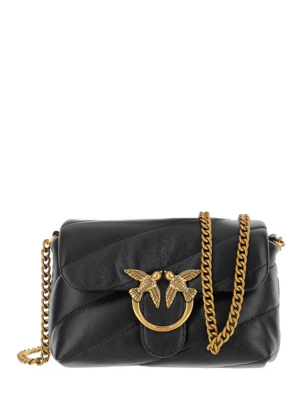 Pinko Love Baby Puff Shoulder Bag - Black