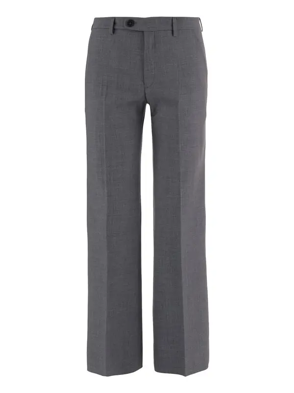DARKPARK Colin Pants In Stretch Wool Blend - Grey