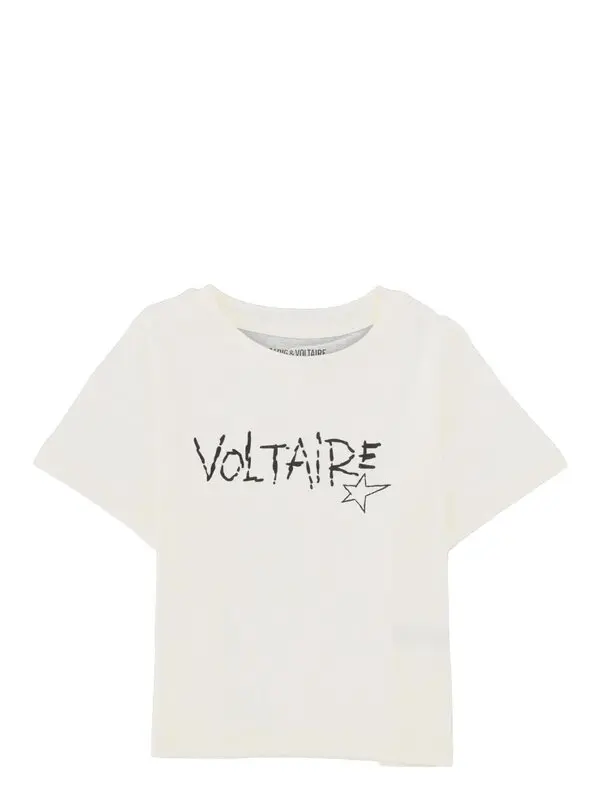Zadig&Voltaire T Shirt Con Stampa - White