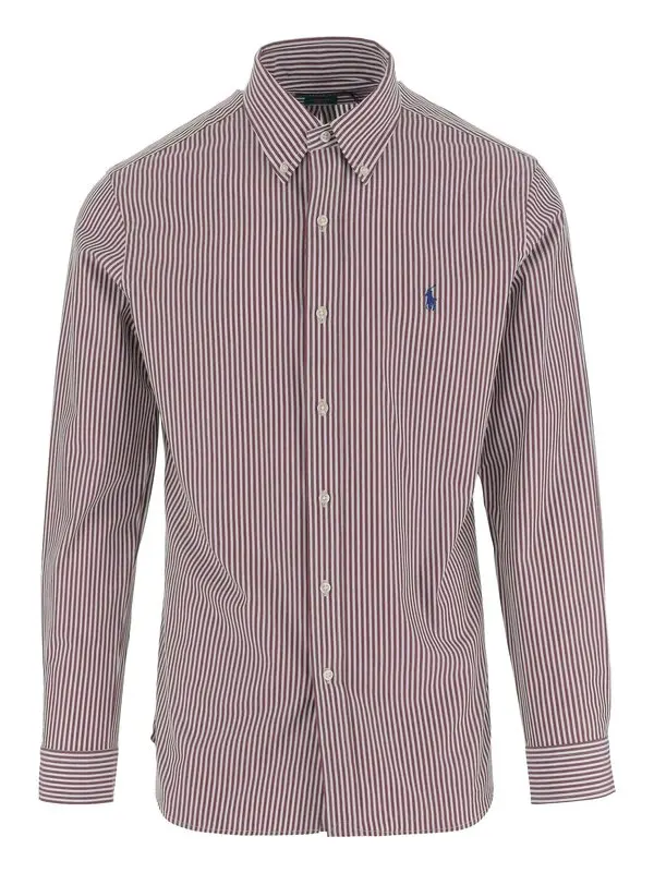 Polo Ralph Lauren Stretch Cotton Striped Shirt - Multi