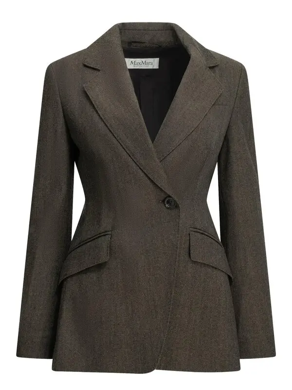 Max Mara Wool Blazer - Black