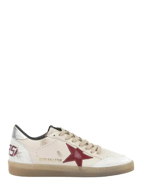 GOLDEN GOOSE Ball Star' Low Top Sneakers - Beige