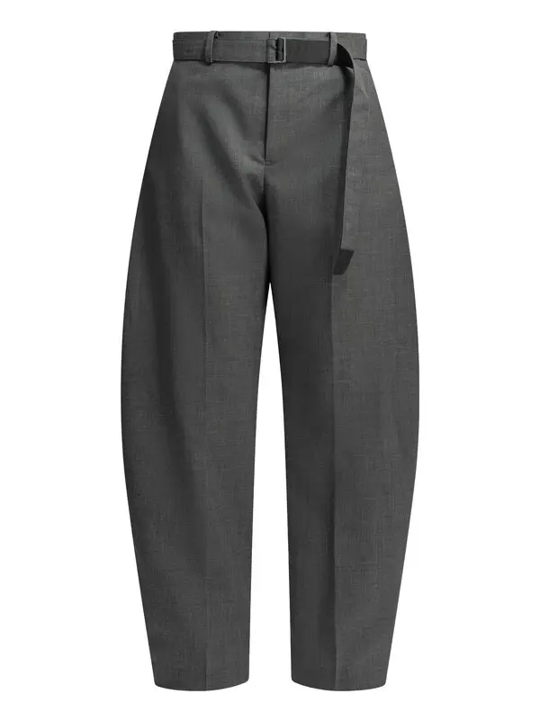 Sacai Tailored Wool Pants - Grey