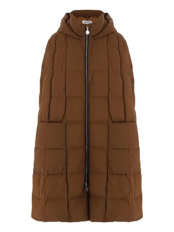 IENKI IENKI Ennio Pyramide Long Down Jacket - Brown