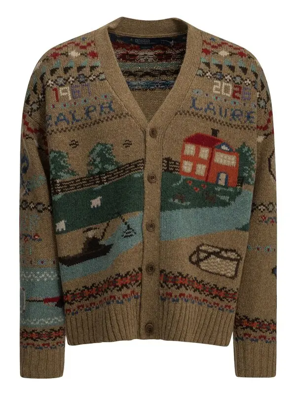 Polo Ralph Lauren Panorama' Cardigan - Brown