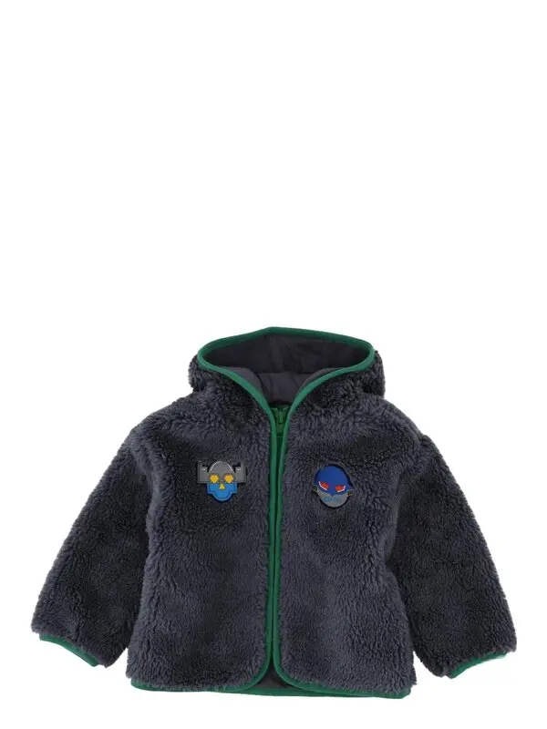 Stella McCartney Giubbino Con Bordi A Contrasto - Blue