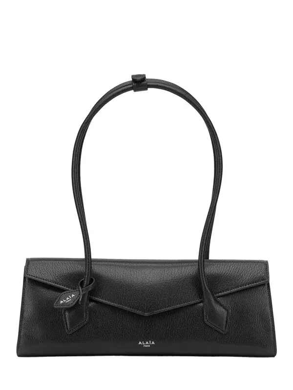 Alaïa Le Teckel Flap' Medium Shoulder Bag - Black