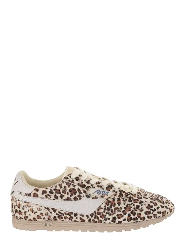 AUTRY Windspin Sneakers In Pony Skin - Multi