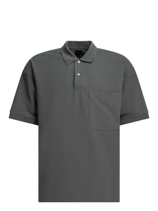 DAIWA PIER39 Tech' Button Down Polo Shirt - Grey