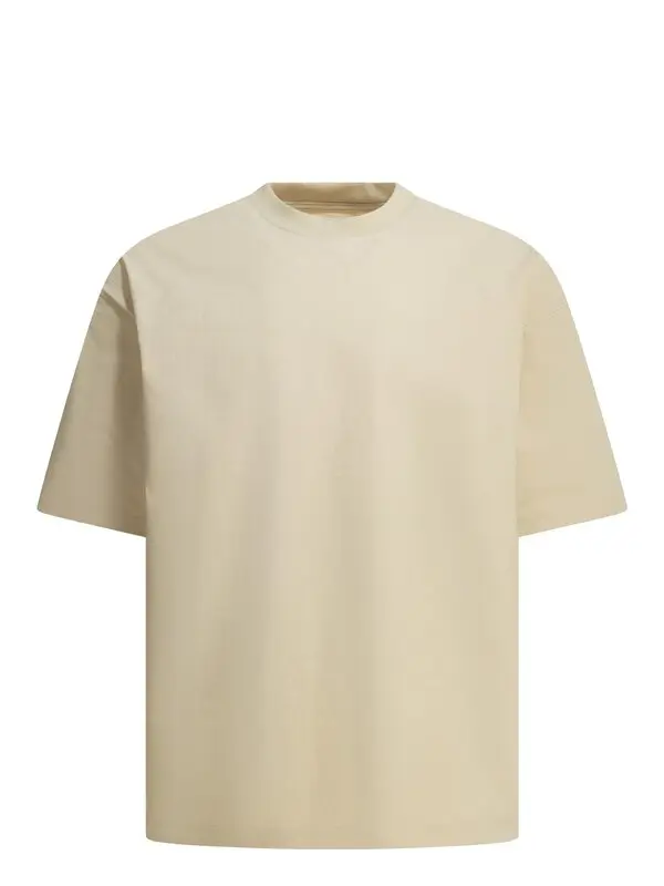 DAIWA PIER39 Tech Drawstring Spiber Collection' Crew Neck T Shirt - White