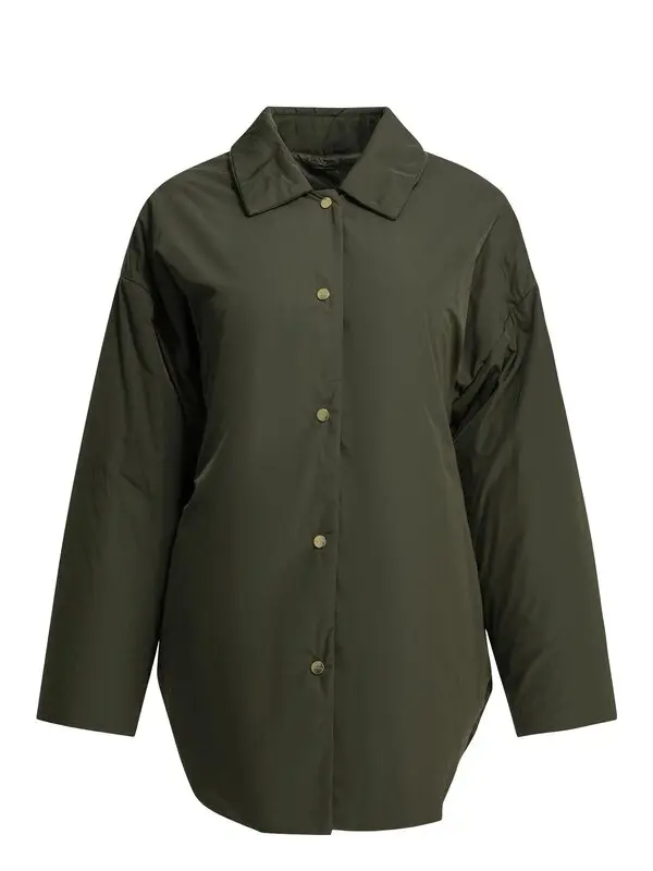 Max Mara Reversible Water Resistant Padded Jacket - Green