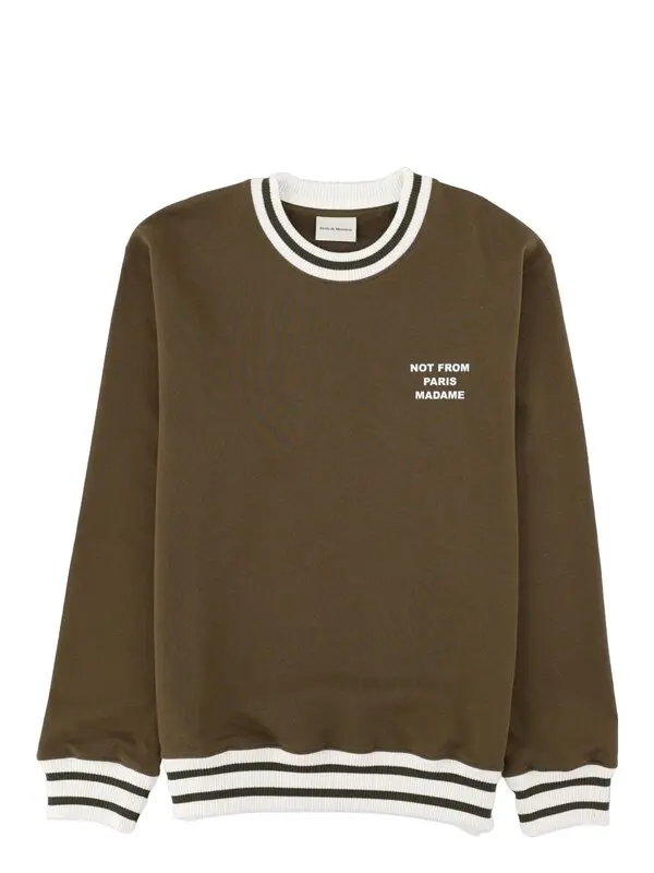 Drole De Monsieur Felpa 'slogan - Brown