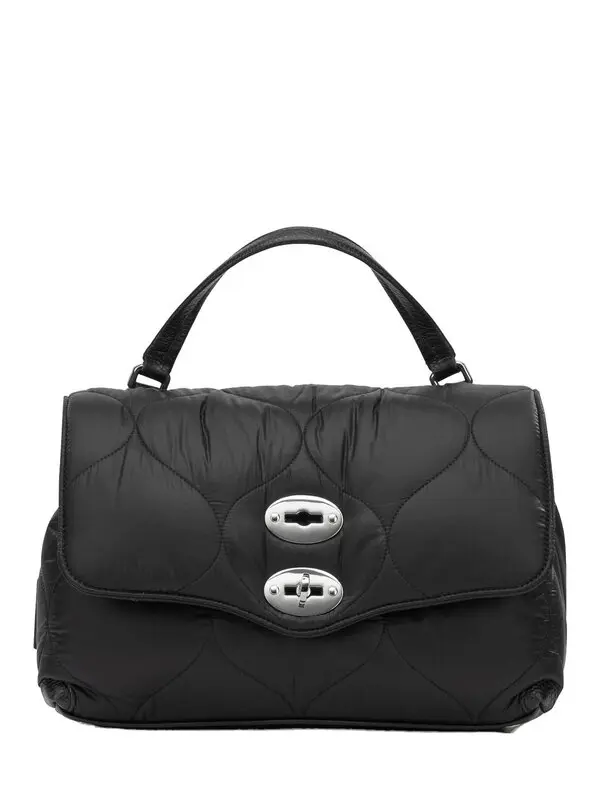 ZANELLATO Postina® Lunaria' Medium Handbag - Black