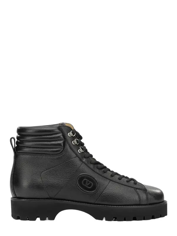 Valentino Garavani Lord Chunky' Combat Boots - Black