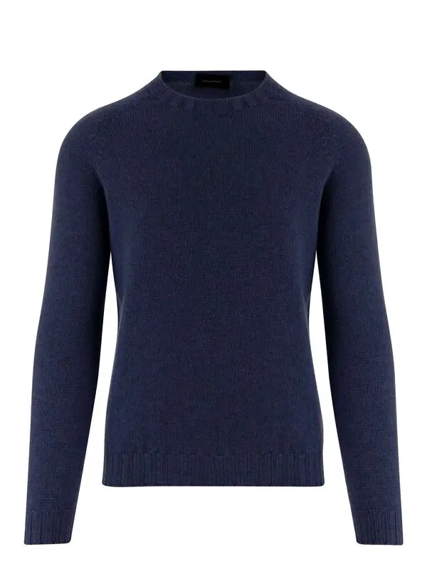 Tagliatore Cashmere Sweater - Navy