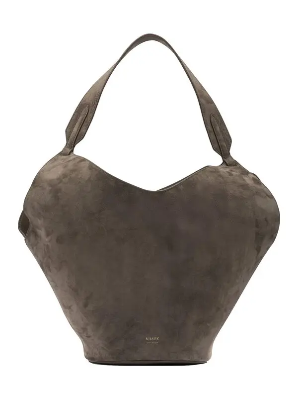 Khaite Medium 'lotus' Shoulder Bag - Brown