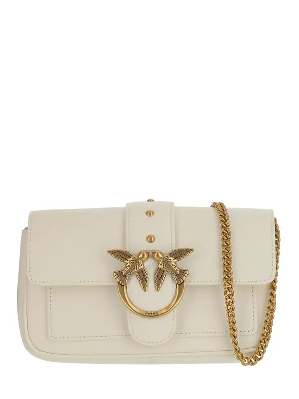 Pinko Love One Pocket Bag - White