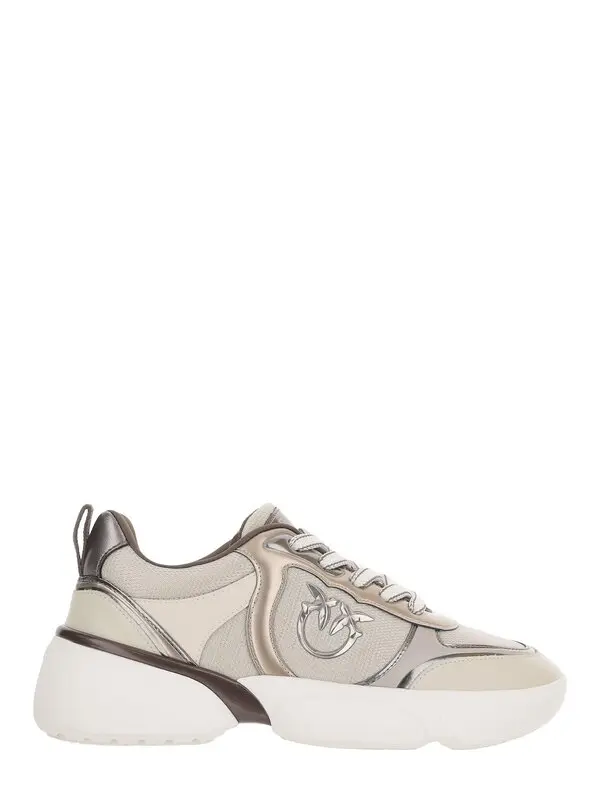 Pinko Alba Leather Blend Sneakers - Multi