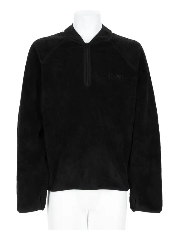 MAISON MARGIELA Felpa Reversibile Con Zip - Black