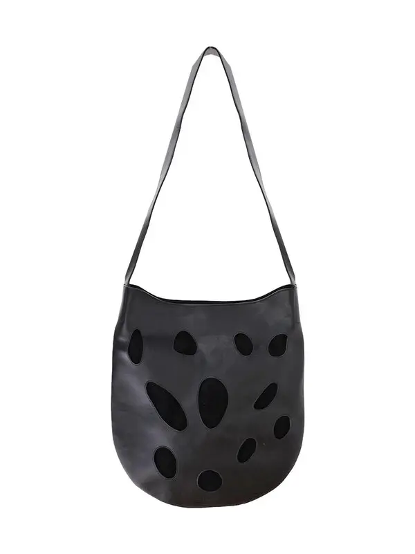NICCOLO PASQUALETTI Leather Shoulder Bag - Black