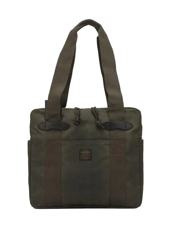 Filson Tin Cloth' Medium Shoulder Bag - Green