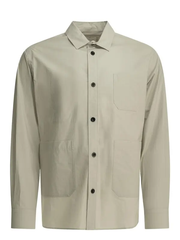 Sacai Typewriter' Casual Shirt - Grey
