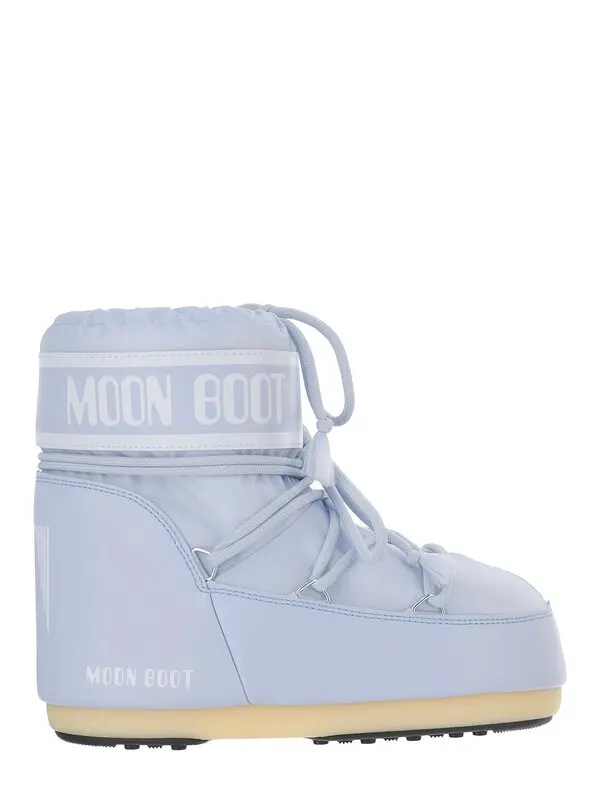 Moon Boot Icon Low Ankle Boots - Light Blue