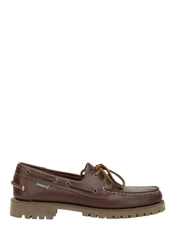 SEBAGO Ranger Waxy' Lace Up Loafers - Brown