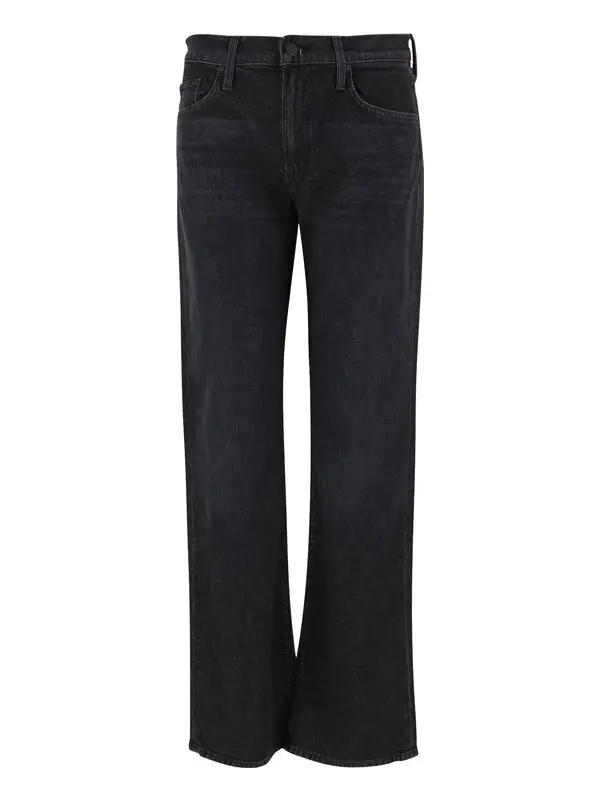 MOTHER Stretch Cotton Jeans - Black