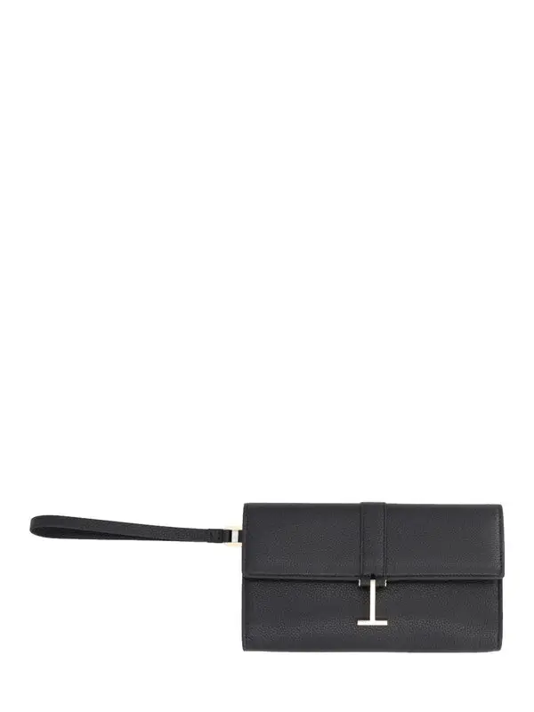 TOM FORD Pouch Da Polso In Pelle - Black