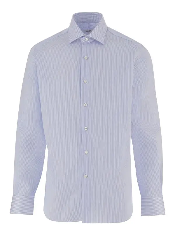 ALESSANDRO GHERARDI Striped Cotton Shirt - Multi