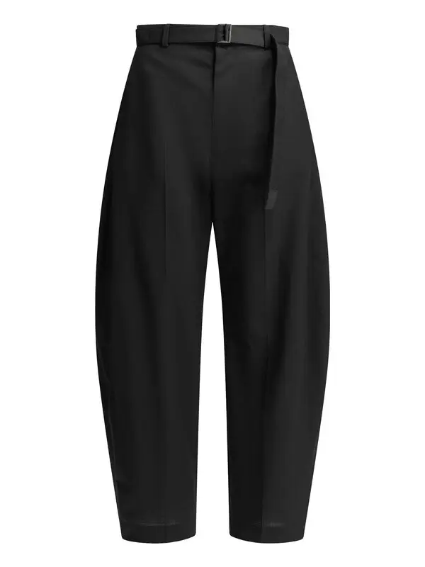 Sacai Tailored Wool Pants - Black