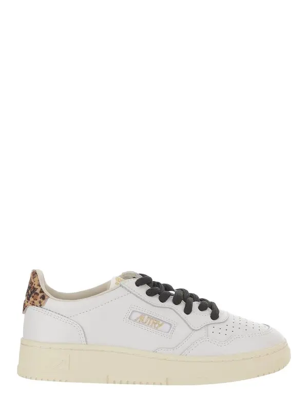 AUTRY Medalist Low Leather Sneakers - White