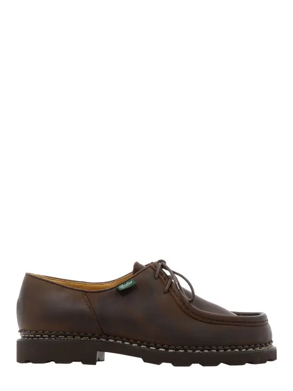 Paraboot Michael' Lace Up Loafers - Brown