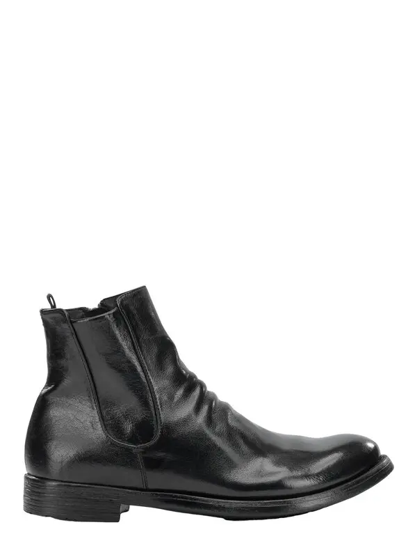 Officine Creative Hive 036' Ankle Boots With Zipper - Black