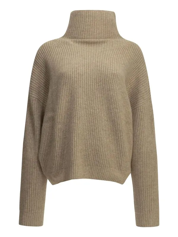 Isabel Marant Étoile Brooke' Turtleneck Sweater - Beige