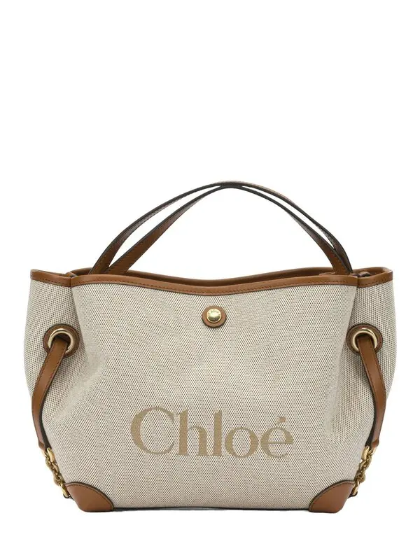 Chloé Clover' Medium Handbag - Brown